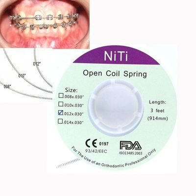Niti Open Coil Spring Roll – Javed Dental Supply
